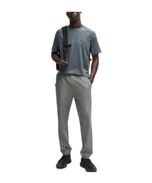 Hugo Boss Lightgrey Crewneck Shortsleeve Sport Top