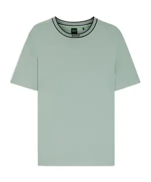 Hugo Boss Crewneck Shortsleeve Top - Green