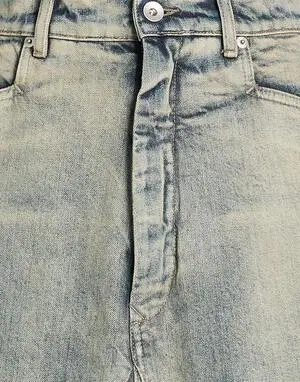 Rick Owens Flared Denim Skirt