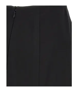 Ermanno Scervino Slim-fit Lace Hem Midi Skirt