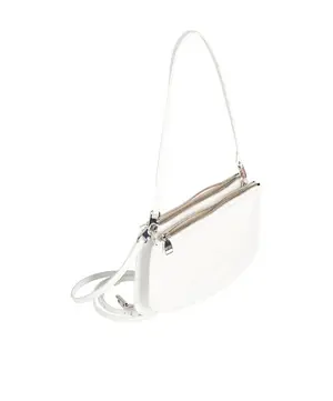 DIESEL® Plain Color Shoulder Bag With Appliqués