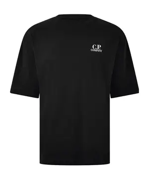 C.P. COMPANY Crewneck Tshirt - Black