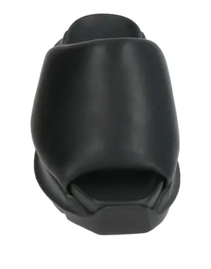 Rick Owens Square Toe Wedge Sandals