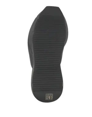 Rick Owens Square Toe Wedge Sandals