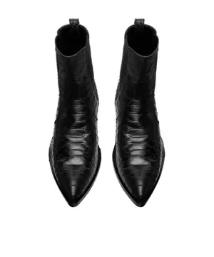 TOM FORD Burnished Leather Chelsea Boot