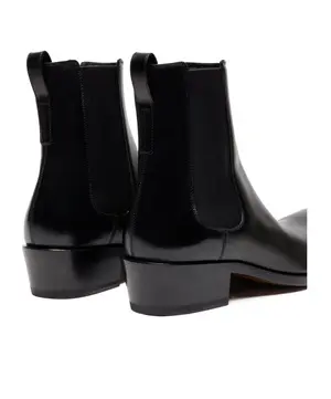 TOM FORD Burnished Leather Chelsea Boot