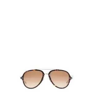 Isabel Marant Étoile Tortoiseshell Print Aviator Sunglasses