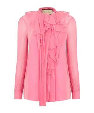 Gucci Ruffled Blouse