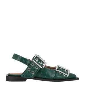 GANNI Slingback Ballet Flats - No