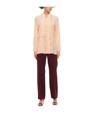 Chloé Plain Color Silk Shirts