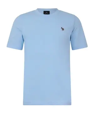 Paul Smith Zebraembroidered Tshirt - Blue