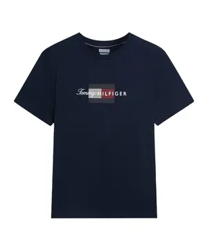 Tommy Hilfiger Regularfit Tshirt - Black