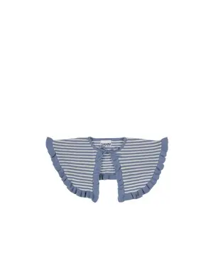 GANNI Scarves Foulards - Gray