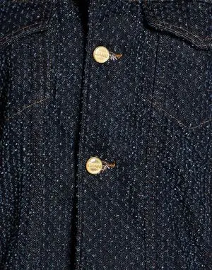 GANNI Dark Wash Denim Trucker Jacket
