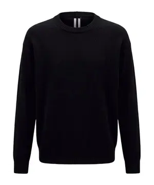 Rick Owens Solid-colored Knit Sweater - Black