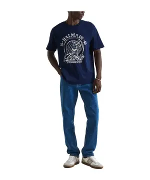 Balmain Crewneck Shortsleeve Tee