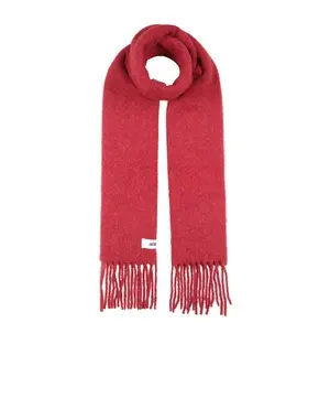 Jacquemus Solid Color Scarf - Red