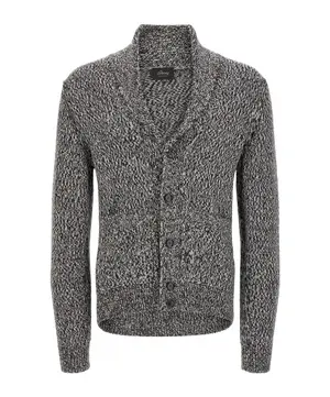 Brioni Long-sleeve Open-front Cardigan