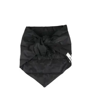 Jacquemus Solid Color Scarf - Black