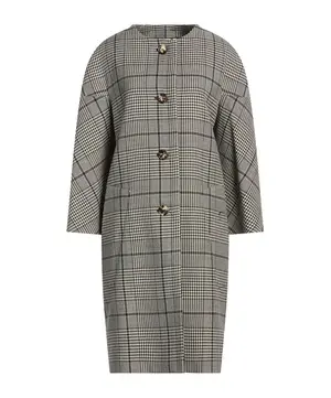 Marni Plaid Single-breasted Long Coat