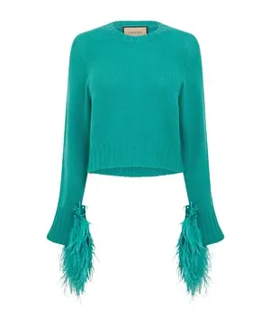 Gucci Casual Crewneck Sweater - Green