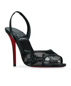 CHRISTIAN LOUBOUTIN Miss Z Lace Sling