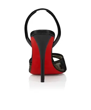 CHRISTIAN LOUBOUTIN Miss Z Lace Sling