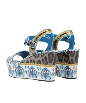 Dolce & Gabbana Printed Sandals