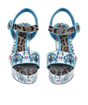 Dolce & Gabbana Printed Sandals