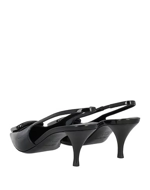 Saint Laurent Patent Leather Squaretoe High Heels