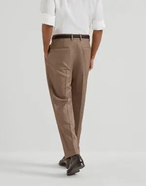 Brunello Cucinelli Pleated Wool Trousers