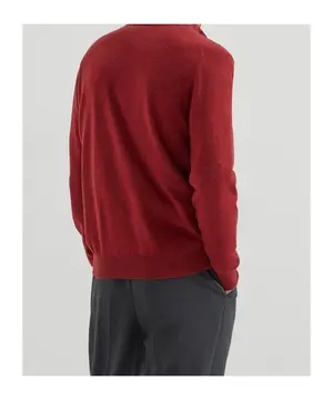 Brunello Cucinelli Zip-front High-neck Cardigan