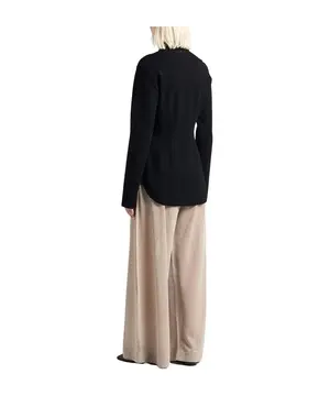 Sportmax Solid Color Knit Jacket