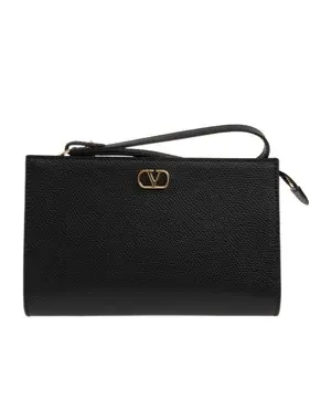 Valentino Garavani Logo Wristlet