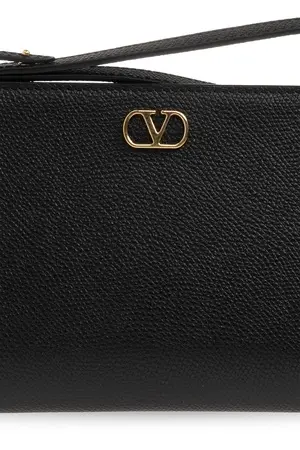 Valentino Garavani Logo Wristlet