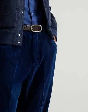 Brunello Cucinelli Pleated Corduroy Trousers