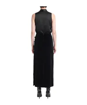 GANNI Velvet Pencil Skirt