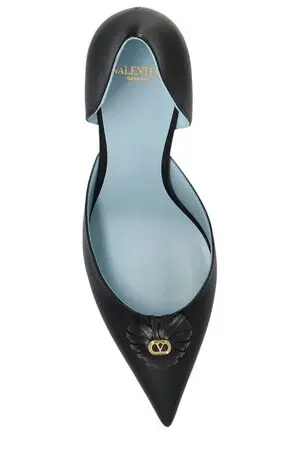 Valentino Garavani Embellished Pointed Toe Heeled Pumps