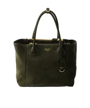 Prada Large Suede Tote Bag