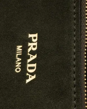 Prada Large Suede Tote Bag