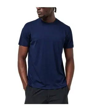 TOM FORD Navy Crewneck Shortsleeve Tee