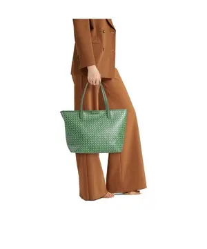 Tory Burch Printed Canvas Tote Bag With Pouch