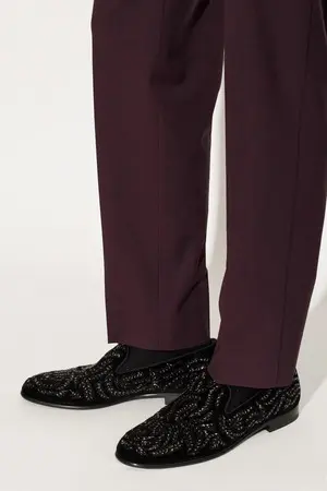 Dolce & Gabbana Velvet Loafers