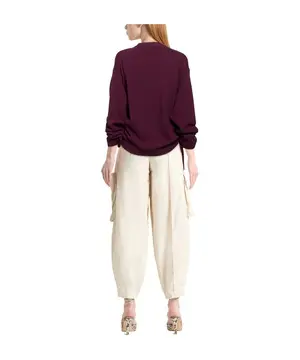 GANNI Solidcolor Knit Top