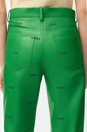 Loewe Trousers In Nappa Lambskin