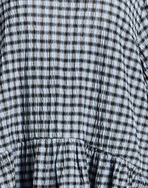 GANNI Fresh Plaid Dress