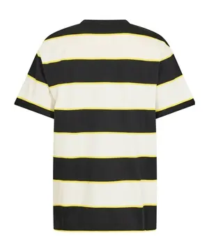 Alexander McQueen Colourblock Widestripe Crewneck T-shirt