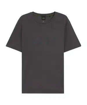 Hugo Boss Dark Charcoal Crewneck Shortsleeve Tee - No