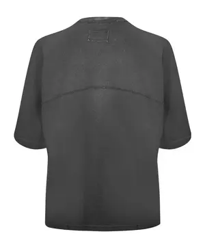 REPRESENT Charcoal Mockneck Shortsleeve Tee