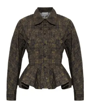 GANNI Graphic Top
